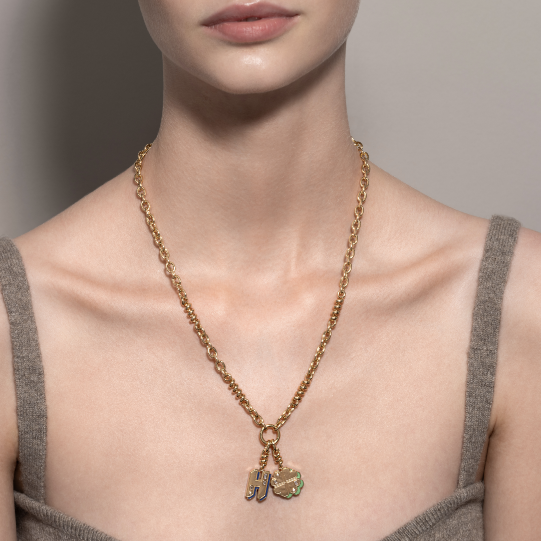 LAPIS NOSTALGIA LETTER CHARM – Boochier